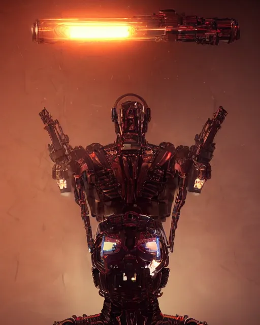 a dark sci fi horror quarter - length portrait of a | Stable Diffusion ...