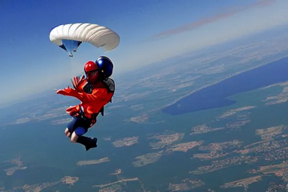 donald trump skydiving | Stable Diffusion | OpenArt