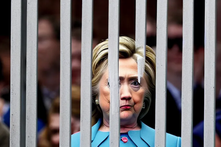 hillary-clinton-behind-bars | Stable Diffusion | OpenArt