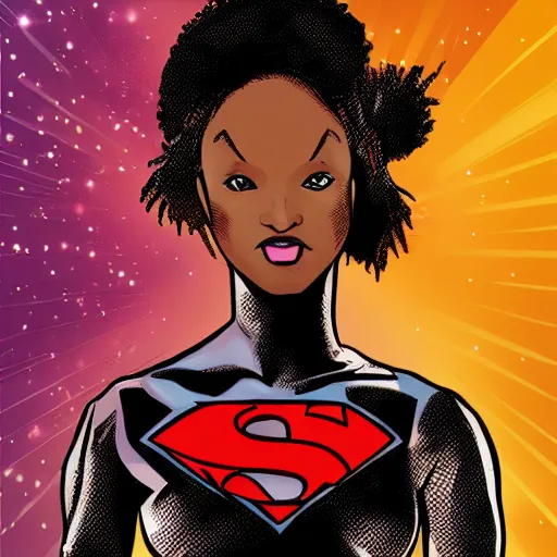 comic book black girl superhero | Stable Diffusion | OpenArt