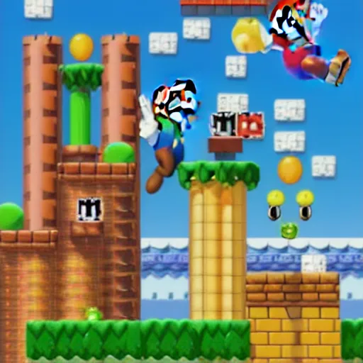 super mario level | Stable Diffusion | OpenArt