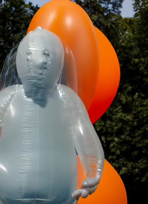 balloon face, face of an inflated man, overinflated, | Stable Diffusion