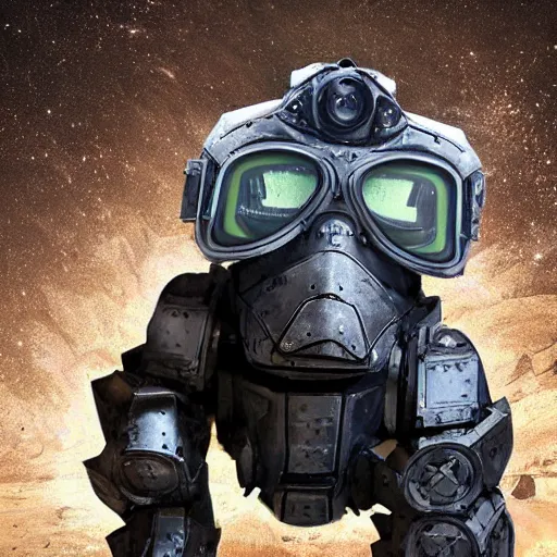 photo, an ultra - tactical combat army mech schnauzer | Stable ...