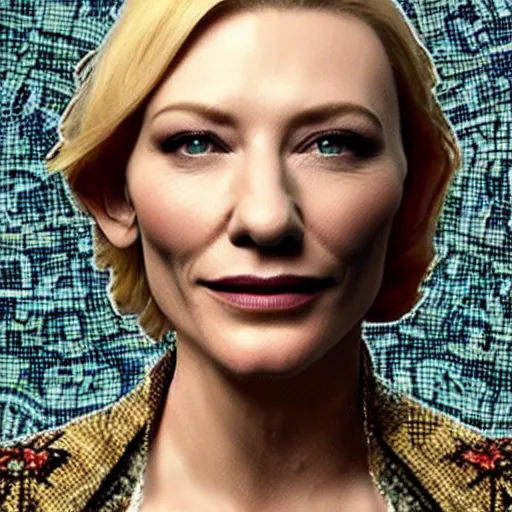 roman mosaic of cate blanchett | Stable Diffusion | OpenArt