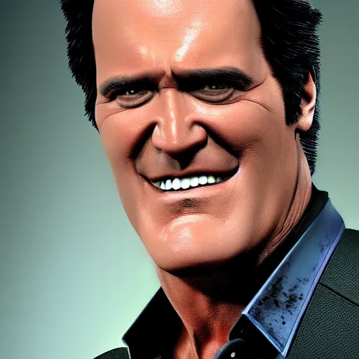 Bruce Campbell playing as batman, hyper realistic, HD, | Stable ...