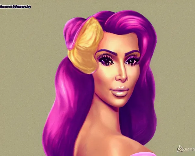 hyper realistic kim kardashian as princess peach. | Stable Diffusion ...
