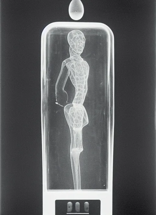 realistic object photo of a face made pure transparent | Stable ...