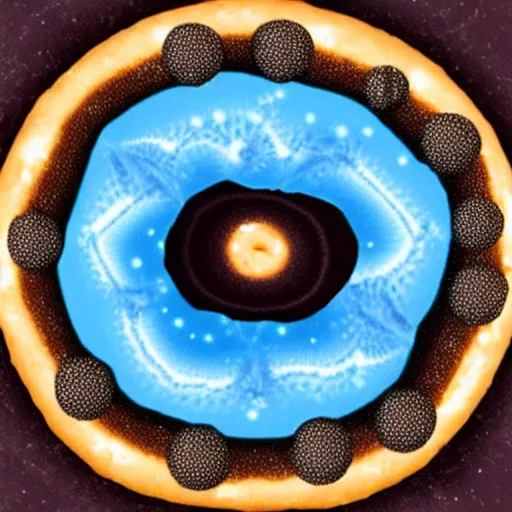 donut with 8 holes. fractal, black holes | Stable Diffusion | OpenArt