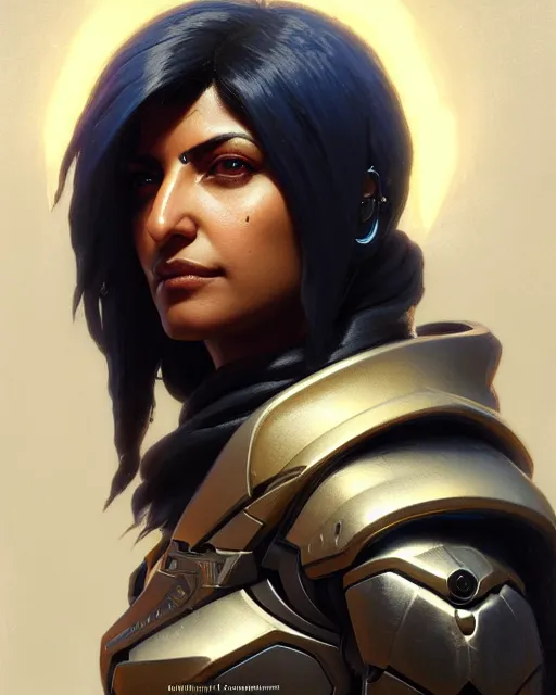 pharah from overwatch, character portrait, portrait, | Stable Diffusion ...
