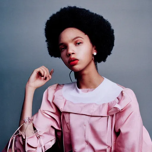 realistic! photoshoot for a new chanel lookbook, color | Stable Diffusion