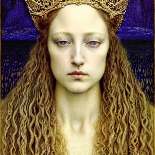 detailed realistic beautiful young medieval queen face | Stable ...