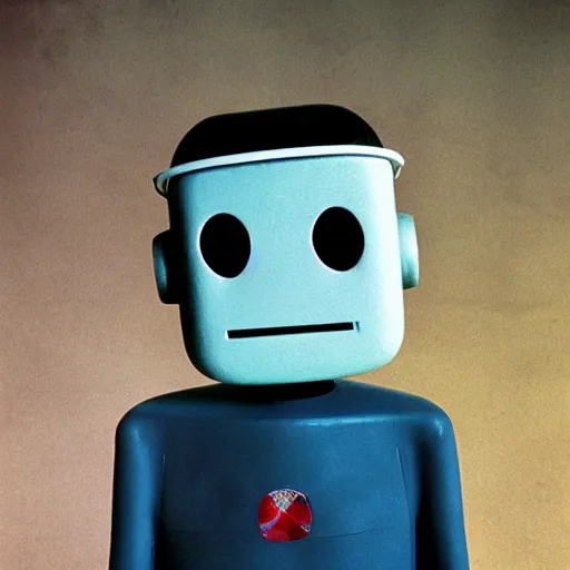 cardboard box head guy walking in an empty street | Stable Diffusion ...