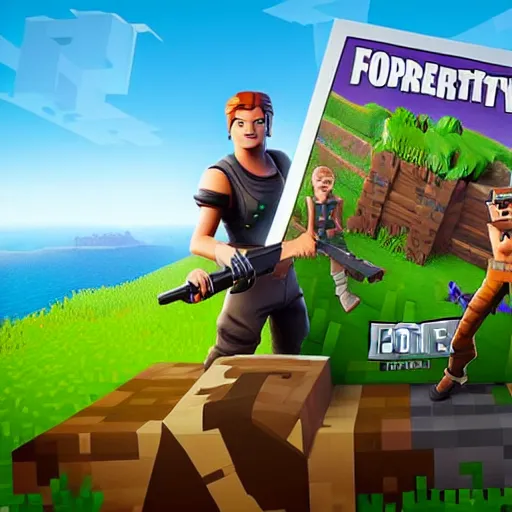 fortnite minecraft | Stable Diffusion | OpenArt