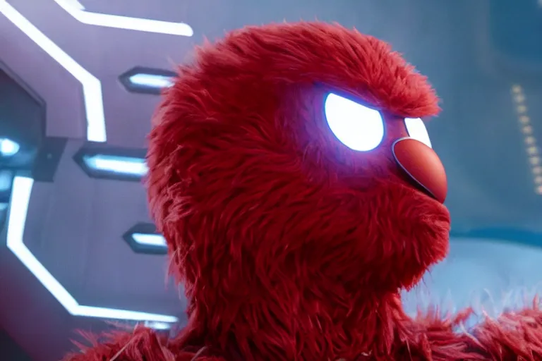 film still of Elmo as Tony Stark in Avengers Endgame, | Stable ...