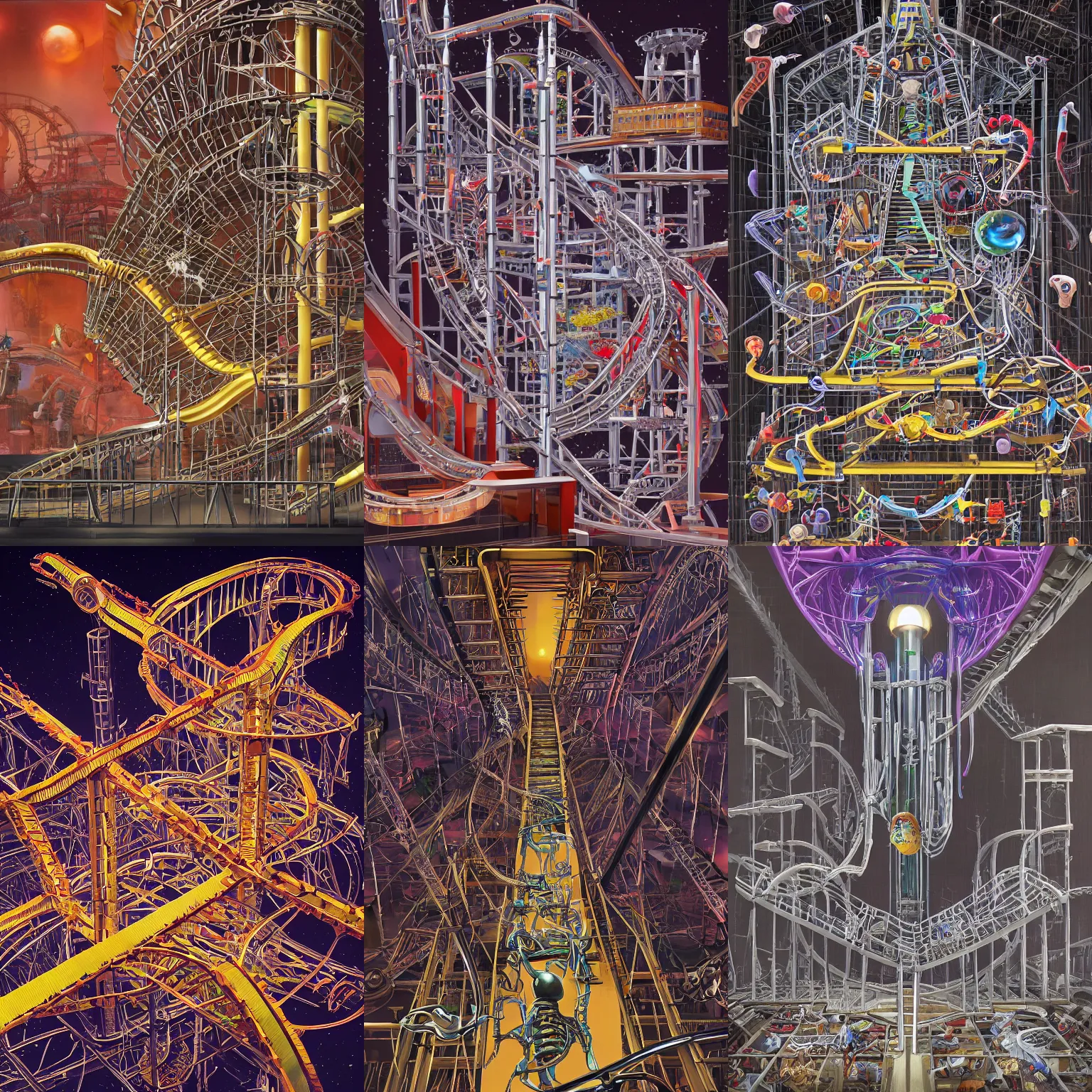 Simple anatomic, bionic exploded drawing, crossection | Stable ...