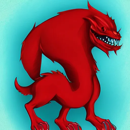 cute palm sized blood red beast, digital art | Stable Diffusion | OpenArt