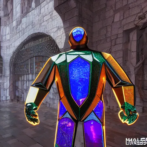 golem made of stained glass, unreal 5, cgi | Stable Diffusion | OpenArt
