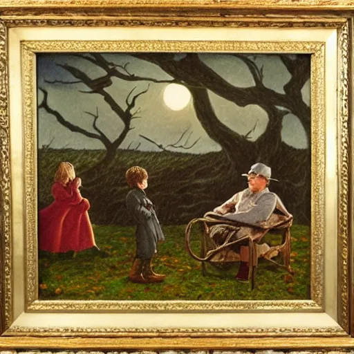 an oil painting in the style of alan lee depicting the | Stable ...