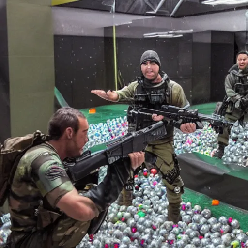 two elite teams of special forces operatives having a | Stable ...