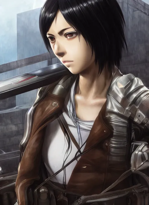 Mikasa Ackerman, attack on titan, scifi, hyper | Stable Diffusion | OpenArt