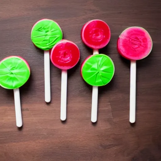 a lollipop shaped like a watermelon | Stable Diffusion | OpenArt