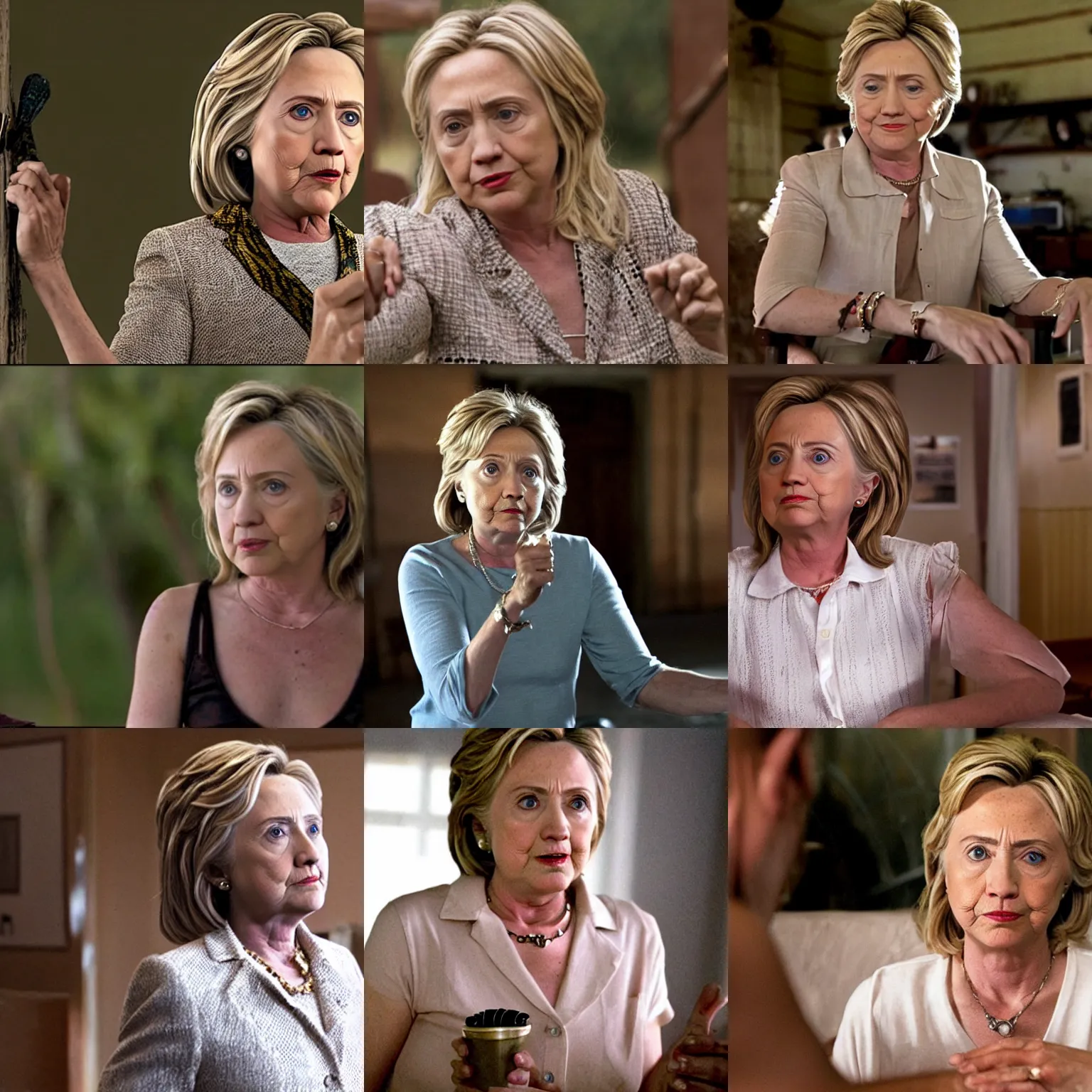 Movie still of Hillary Clinton in Black Snake Moan | Stable Diffusion ...