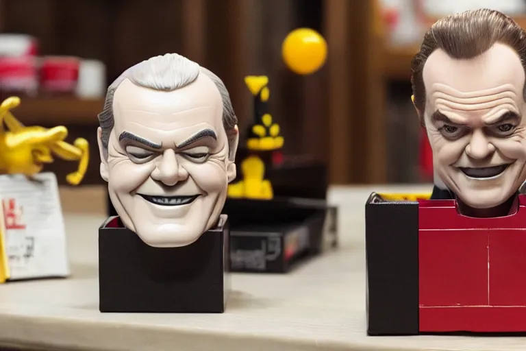 a jack in the box toy with the head of jack nicholson | Stable ...