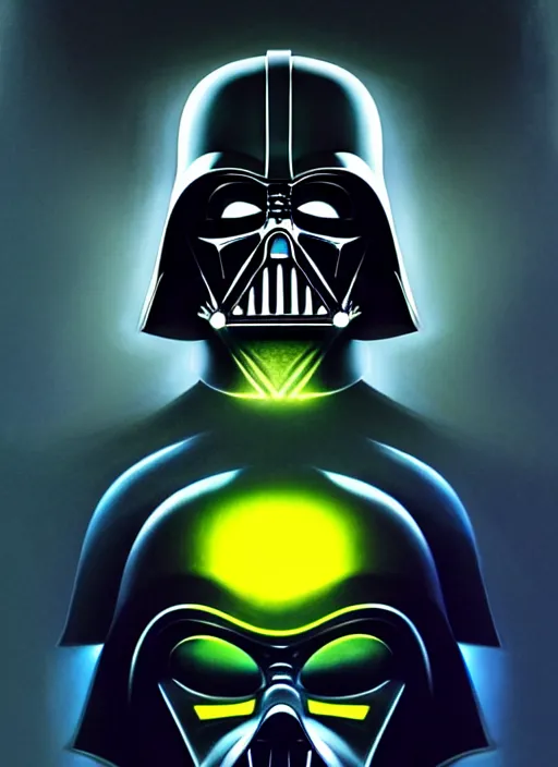symmetry!! portrait of darth vader, sci - fi, tech | Stable Diffusion ...