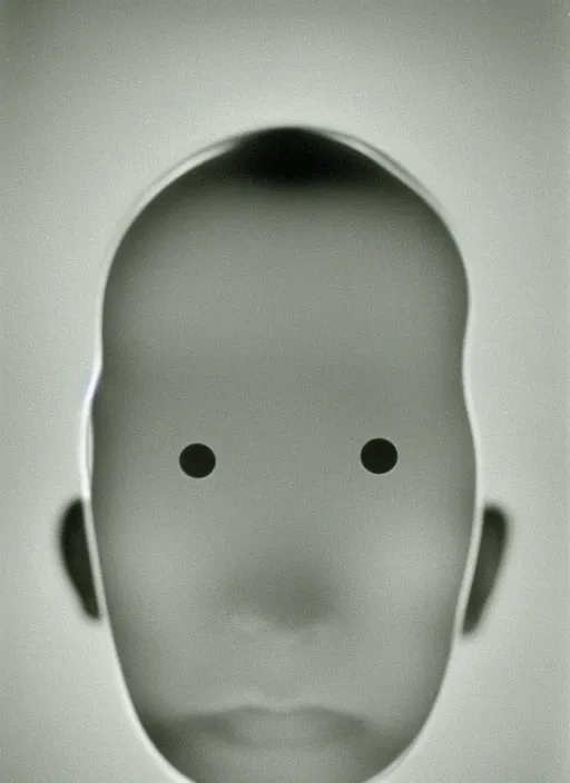 realistic object photo of a face made pure transparent | Stable ...