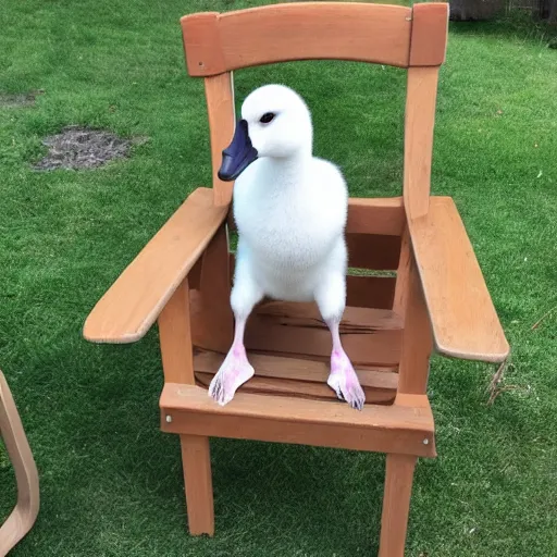 goose sitting in a chair drinking beer | Stable Diffusion | OpenArt