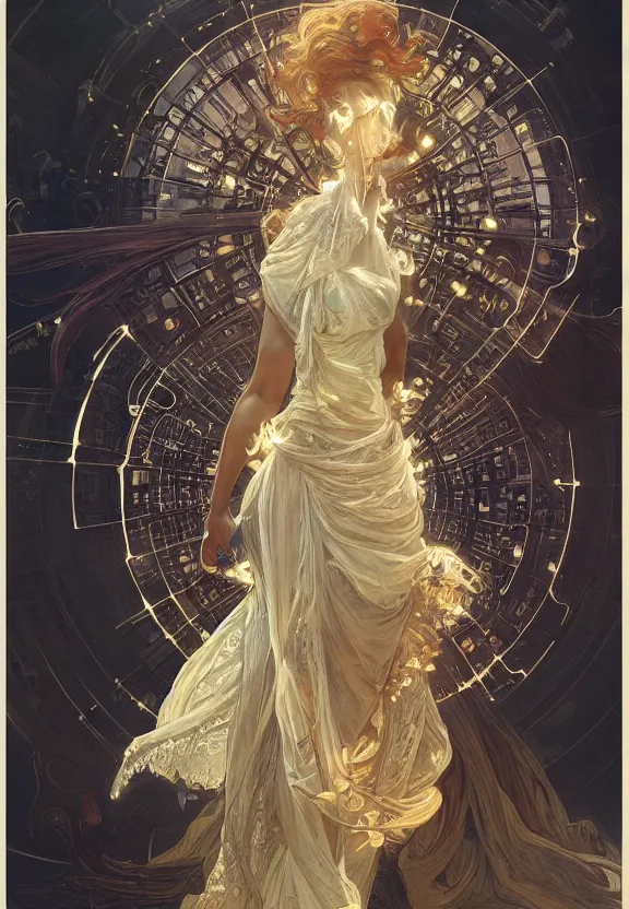 a stunning dynamic pose full body of a celestial | Stable Diffusion