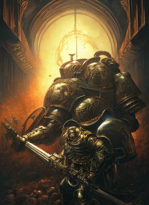 adeptus custodes, extremly detailed digital painting, | Stable ...