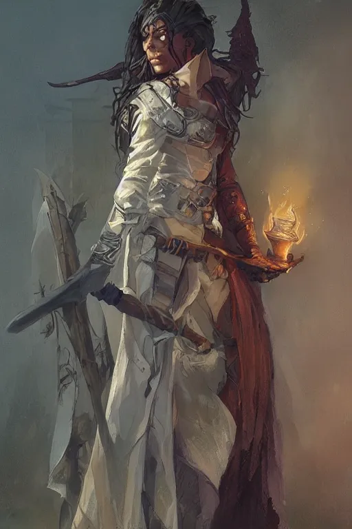 heroic urban fantasy character study, occultist, | Stable Diffusion ...