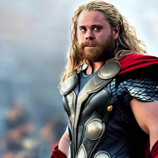 Danny Devito as Thor, still image from Marvel movie, | Stable Diffusion | OpenArt