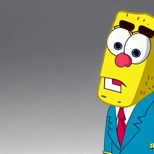 nicholas cage as spongebob, gritty portrait, film still | Stable ...