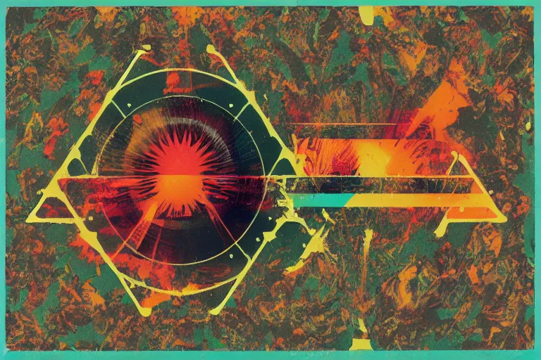 Boards of Canada Geogaddi, album cover, high quality | Stable Diffusion