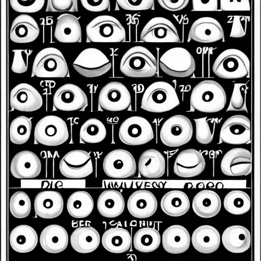eye chart | Stable Diffusion | OpenArt