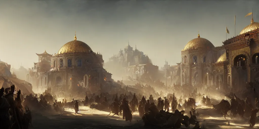 the conquest of constantinople, extremely detailed | Stable Diffusion