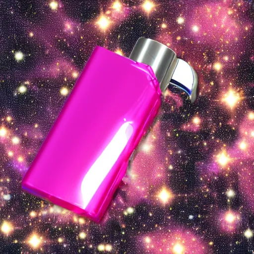 pink lighter, in space, | Stable Diffusion | OpenArt