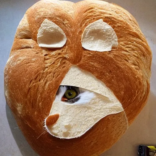 a cat made out of bread | Stable Diffusion | OpenArt