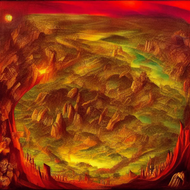agharta, land of advanced races, hollow earth | Stable Diffusion | OpenArt