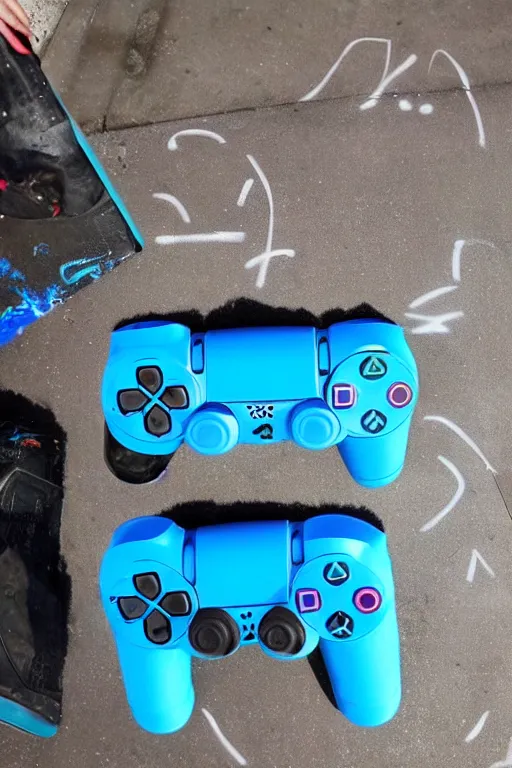 playstation spray painted with graffiti | Stable Diffusion | OpenArt