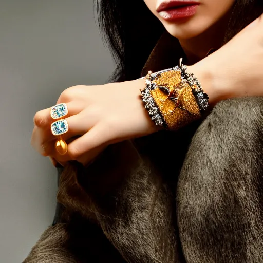 Photo of a hand Jewellery model, bold, self | Stable Diffusion | OpenArt