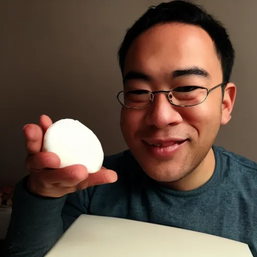 a photograph of a man who loves mochi | Stable Diffusion | OpenArt
