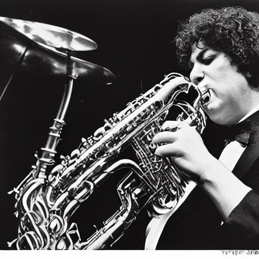 t rex playing a saxophone on stage at the jazz club. | Stable Diffusion ...