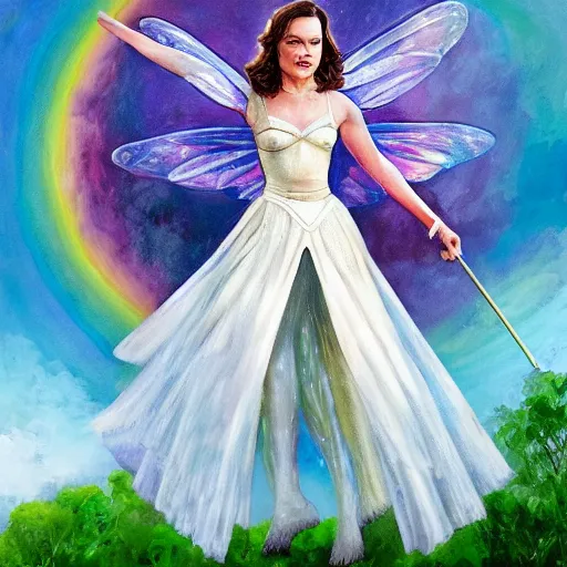 daisy ridley as a fairy princess in a beautiful | Stable Diffusion