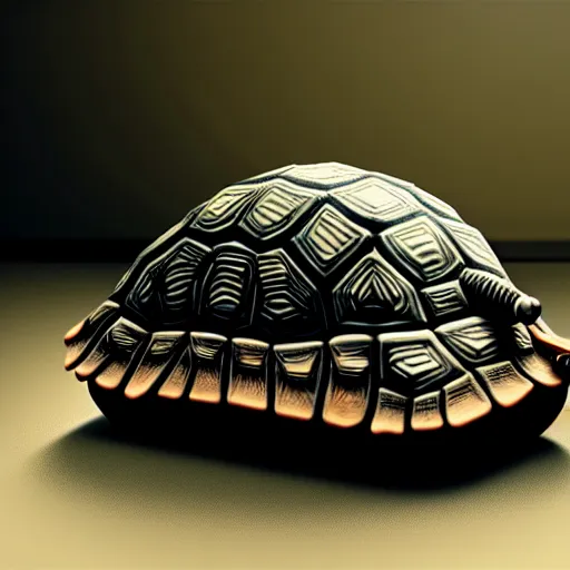 mouse in an empty tortoise shell, horror ultra | Stable Diffusion