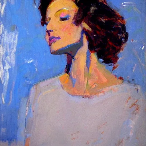 portrait of a beautiful woman by william wray | Stable Diffusion