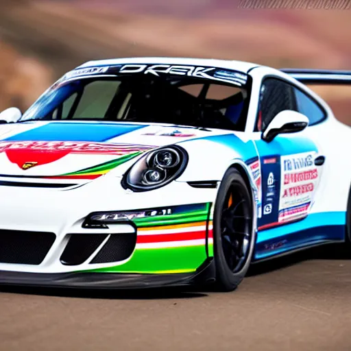Pikespeak build Porsche 911 GT3, photography, 8k, | Stable Diffusion ...