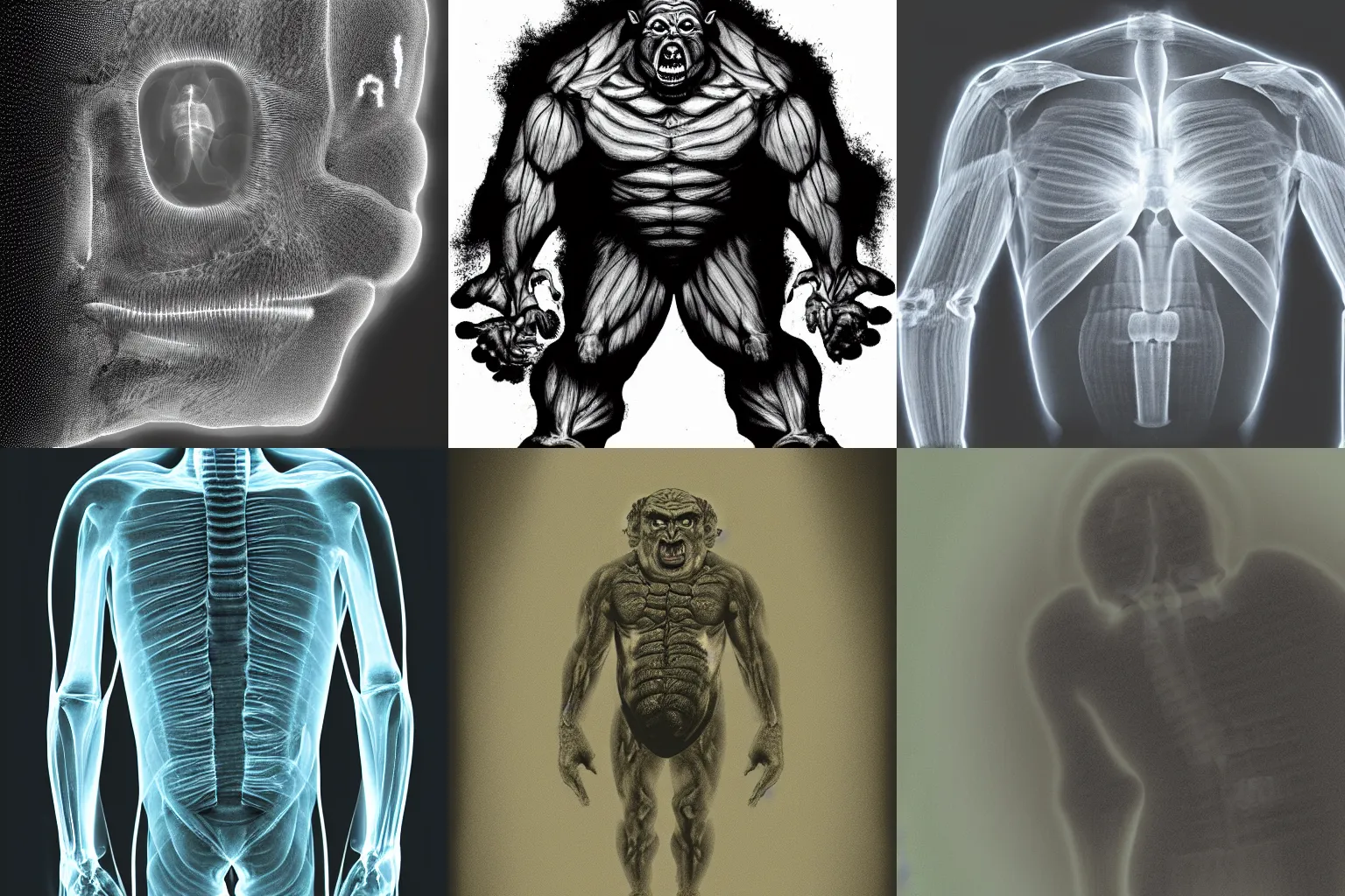 X-ray of an Alien | Stable Diffusion | OpenArt